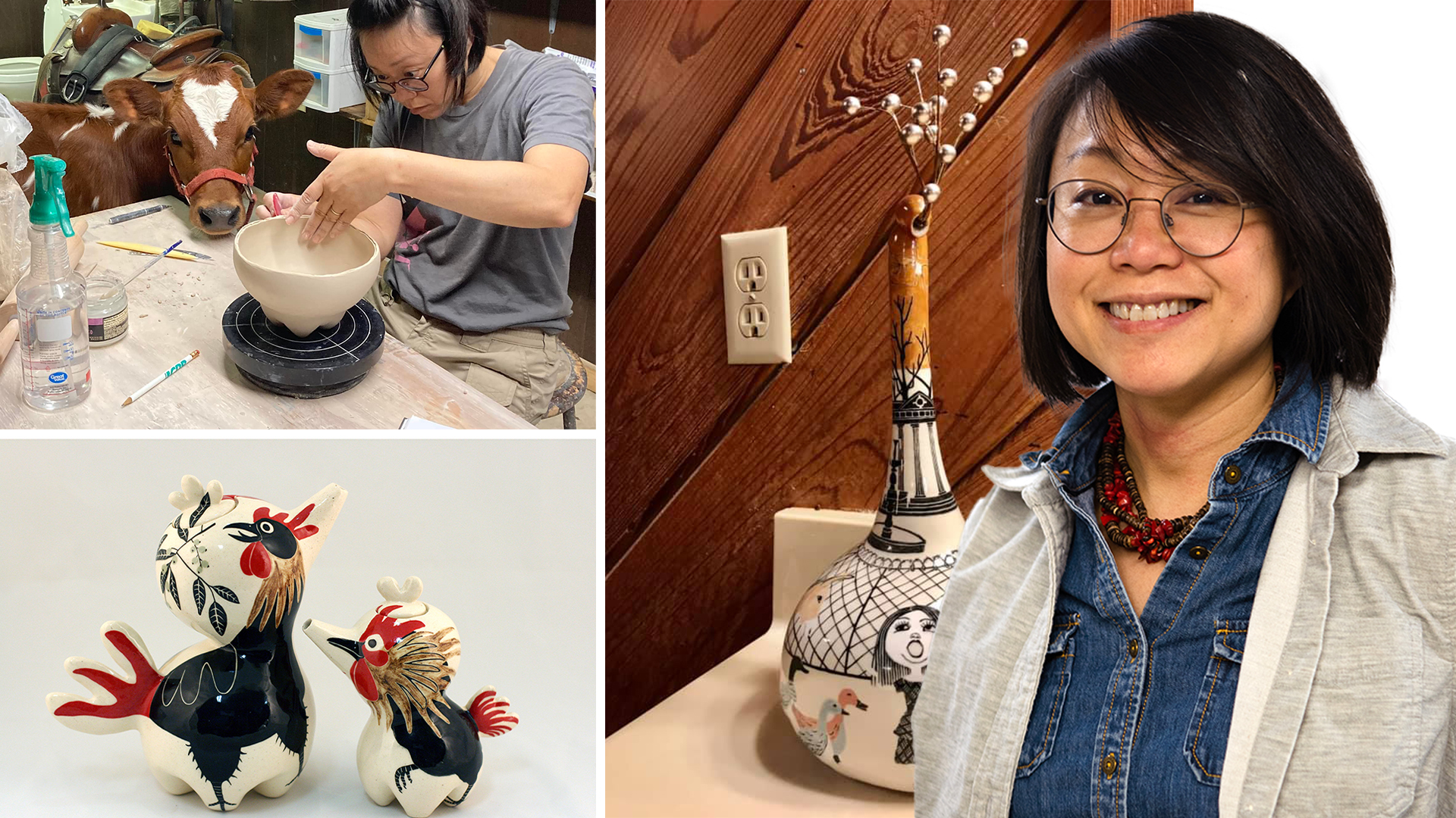 LCU professor makes animals, trash appealing in Art Festival ...