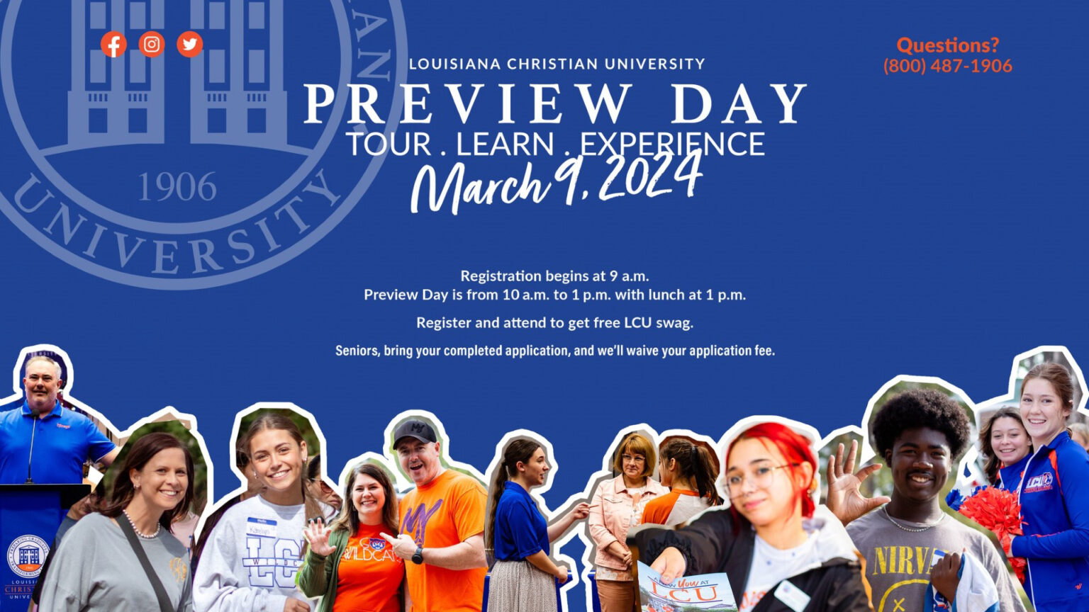 LCU to hold Spring Preview Day March 9th – Louisiana Christian University