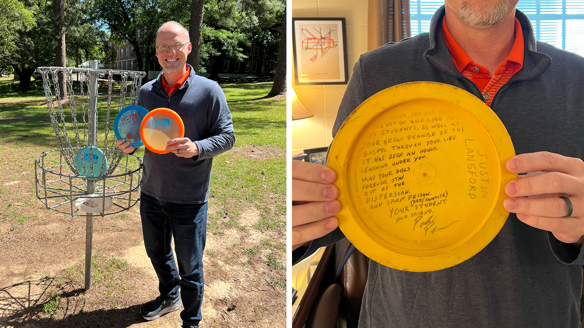 Greek professor connects with students in class and on course ...